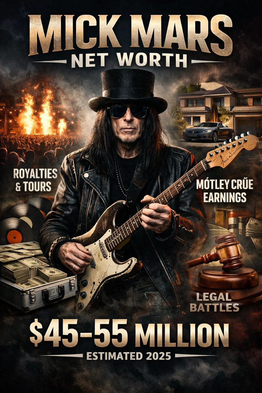 Mick Mars Net Worth 2025 & 2026: Mötley Crüe Wealth & Earnings