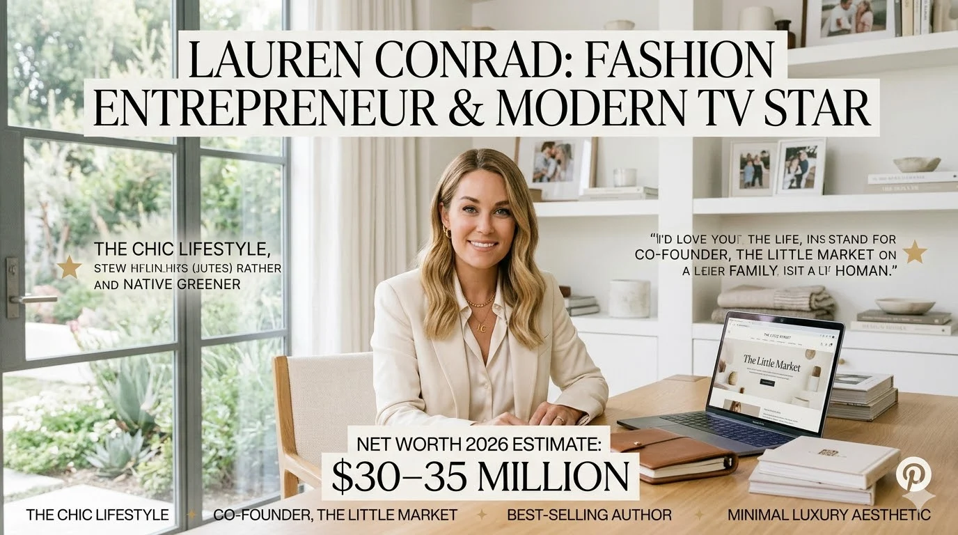 Lauren Conrad Net Worth 2026: Income, Career & Assets